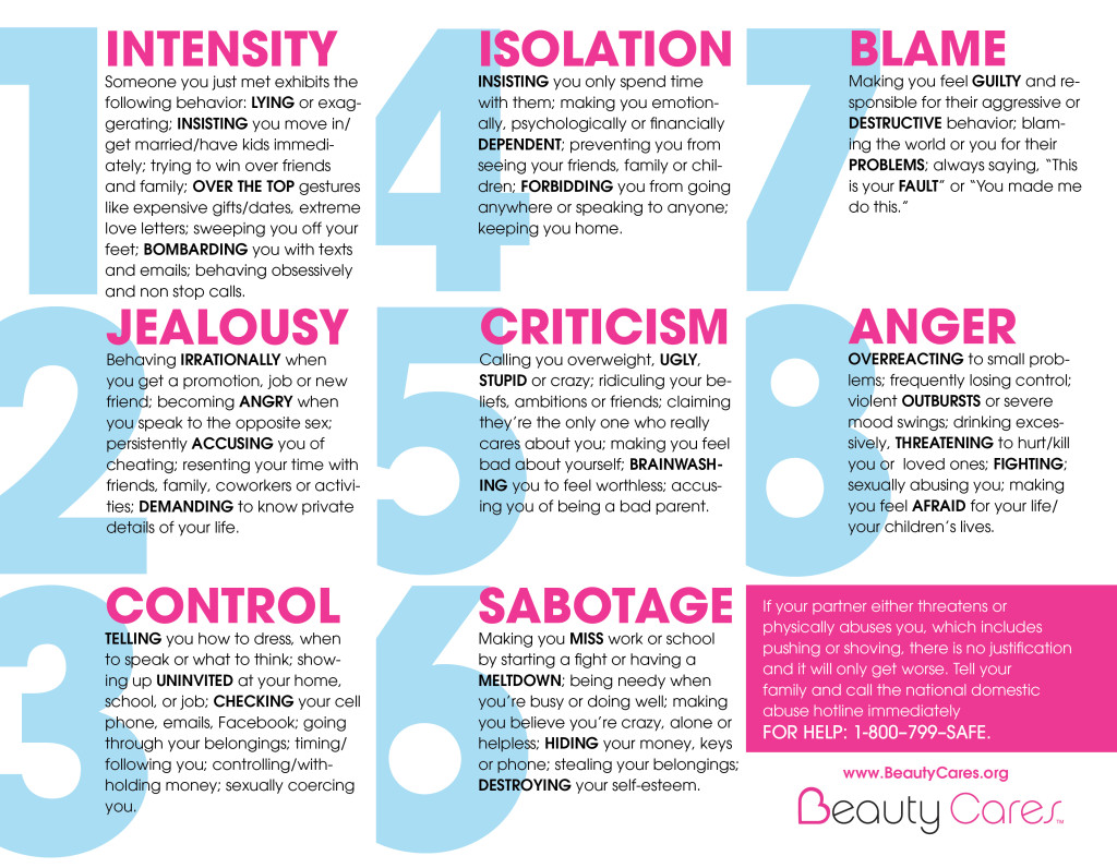 The 8 Warning Signs of Dating Abuse You Need To Know Now - LivingBetter50